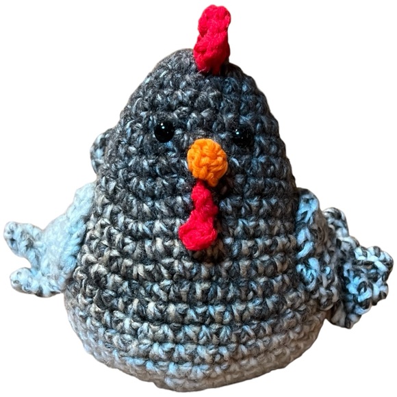 Handmade | Accents | Handmade Crocheted Chicken Hen | Poshmark